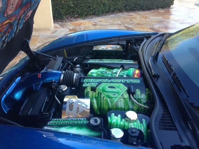 FS (For Sale) Z06 Superman Engine Bay Art - CorvetteForum - Chevrolet ...