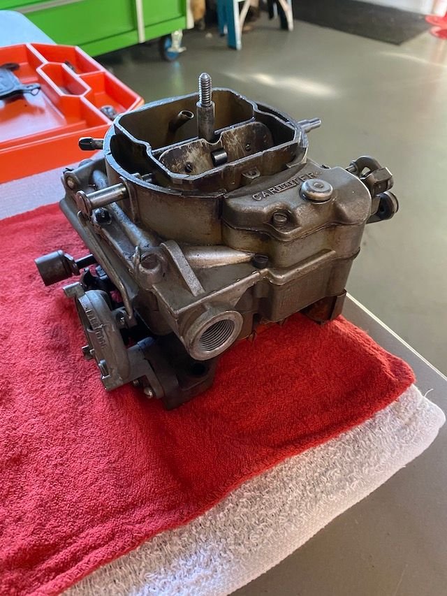 Rebuilding my carb - 63 base model - Carter WCFB - CorvetteForum ...