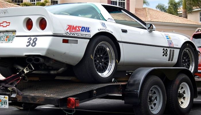 Loading a C4 onto an open trailer - CorvetteForum - Chevrolet Corvette ...