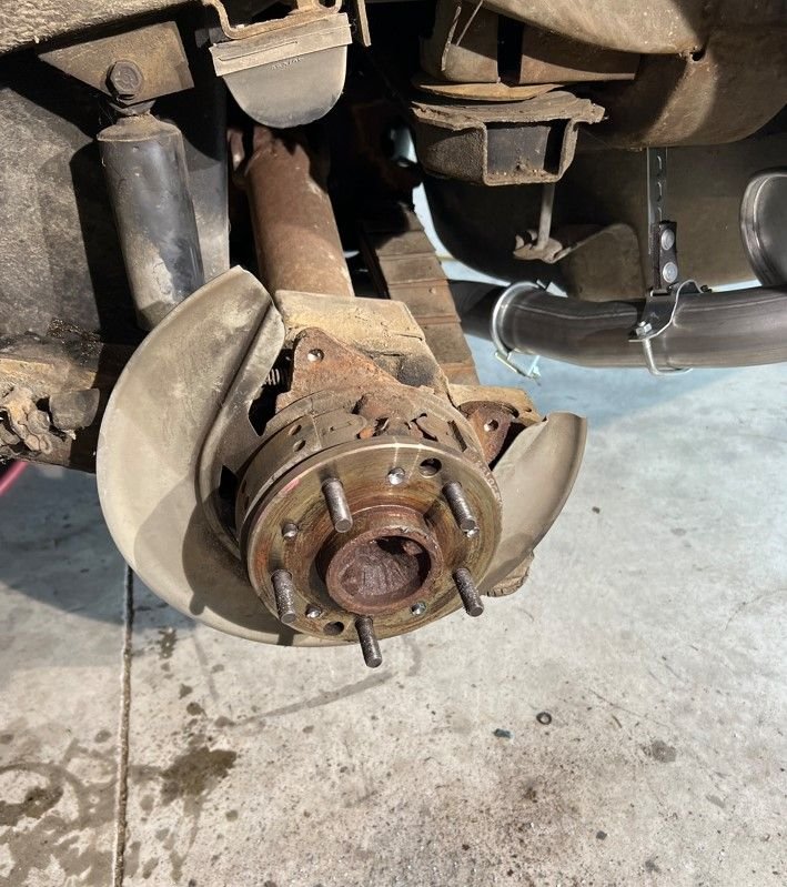 Rear brake rotor rivets - CorvetteForum - Chevrolet Corvette Forum ...