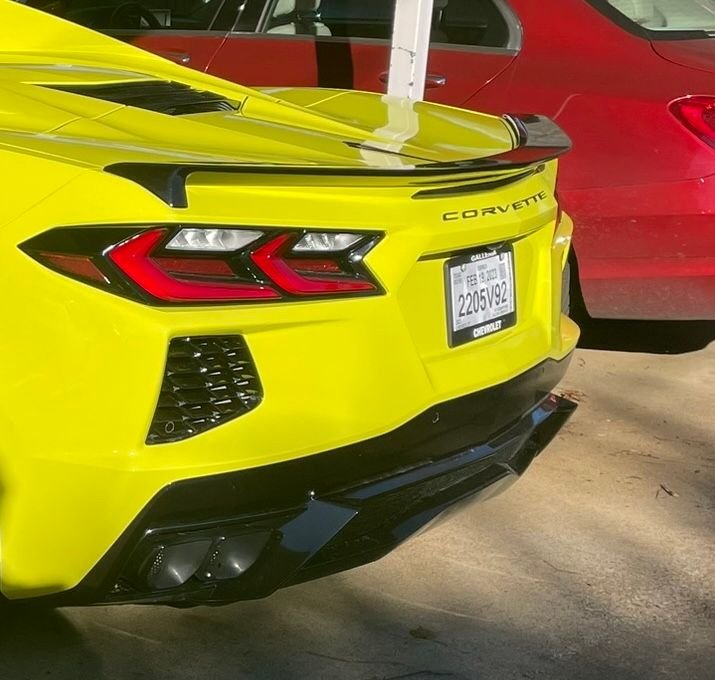 FS (For Sale) OEM Low Wing Spoiler - CorvetteForum - Chevrolet Corvette ...
