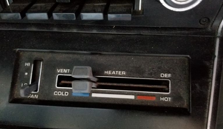 WTB (Want To Buy) Need 1977 heater control assembly NO A/C ...
