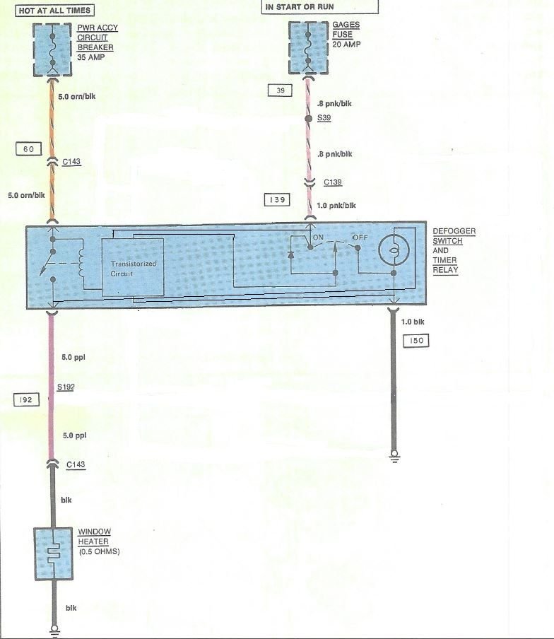 '81 Rear Window Defroster Electrical Help - Page 2 - CorvetteForum ...