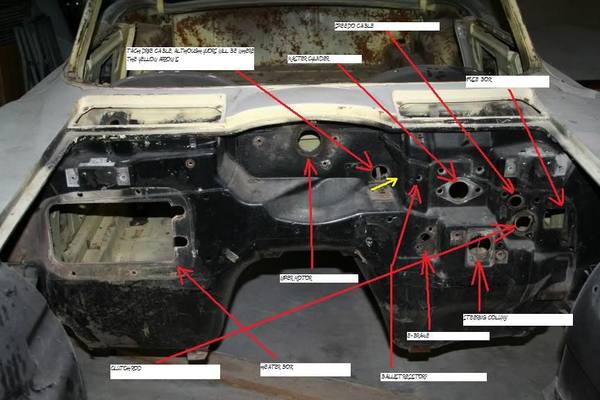 66 Firewall Map - CorvetteForum - Chevrolet Corvette Forum Discussion