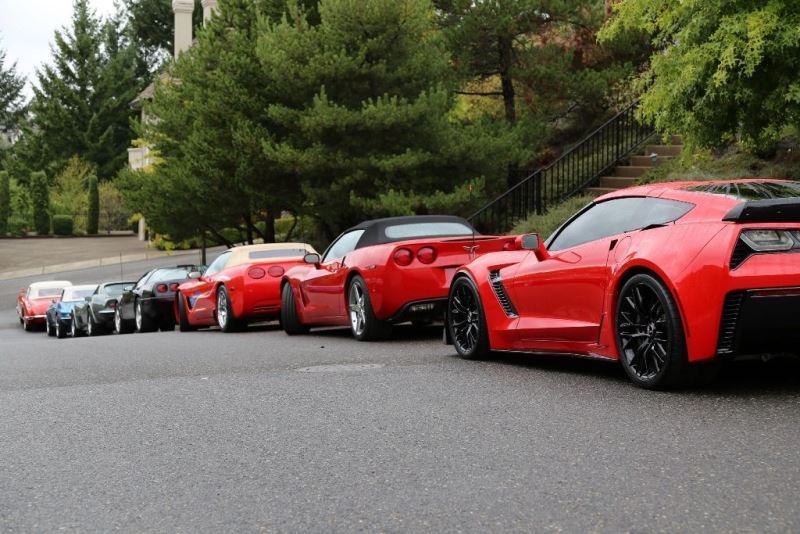 All Generations Lined Up - CorvetteForum - Chevrolet Corvette Forum ...