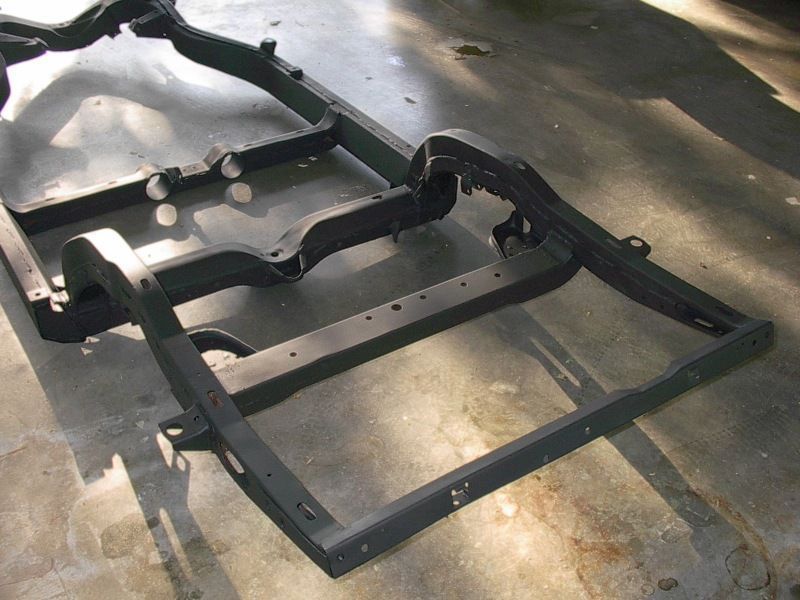 1968 Corvette Frame Kickup Braces on Rear Frame - When did they start ...