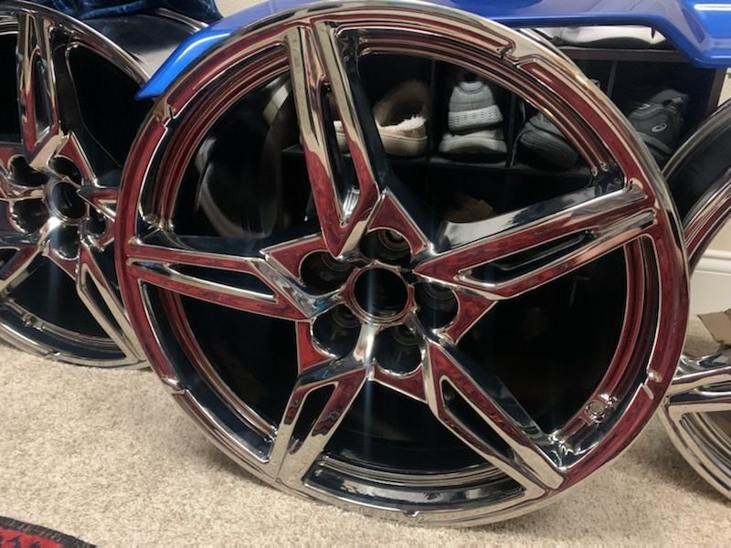 FS (For Sale) C8 Chrome Wheels - CorvetteForum - Chevrolet Corvette ...