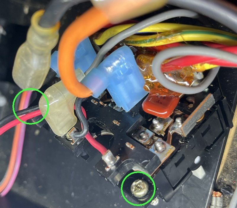 how to disassemble power seat switch - CorvetteForum - Chevrolet ...