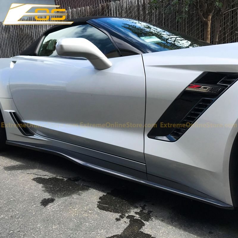 2014-19 Corvette C7 Grand Sport / Z06 Side Skirts Rocker Panels ...