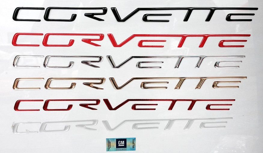 FS (For Sale) FLAT 10$ OFF - C6 Corvette Dash Letters & Rear Bumper ...