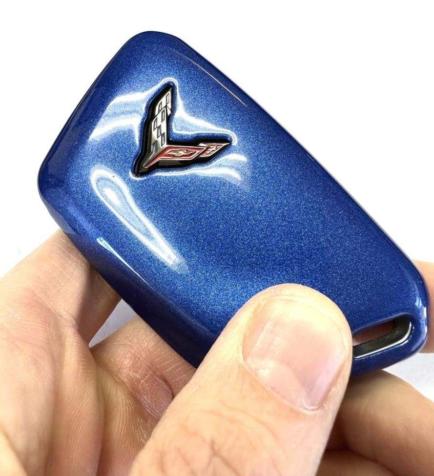 2020-2024 C8 Corvette Body Color Painted Key Fob Cover - Available in ...