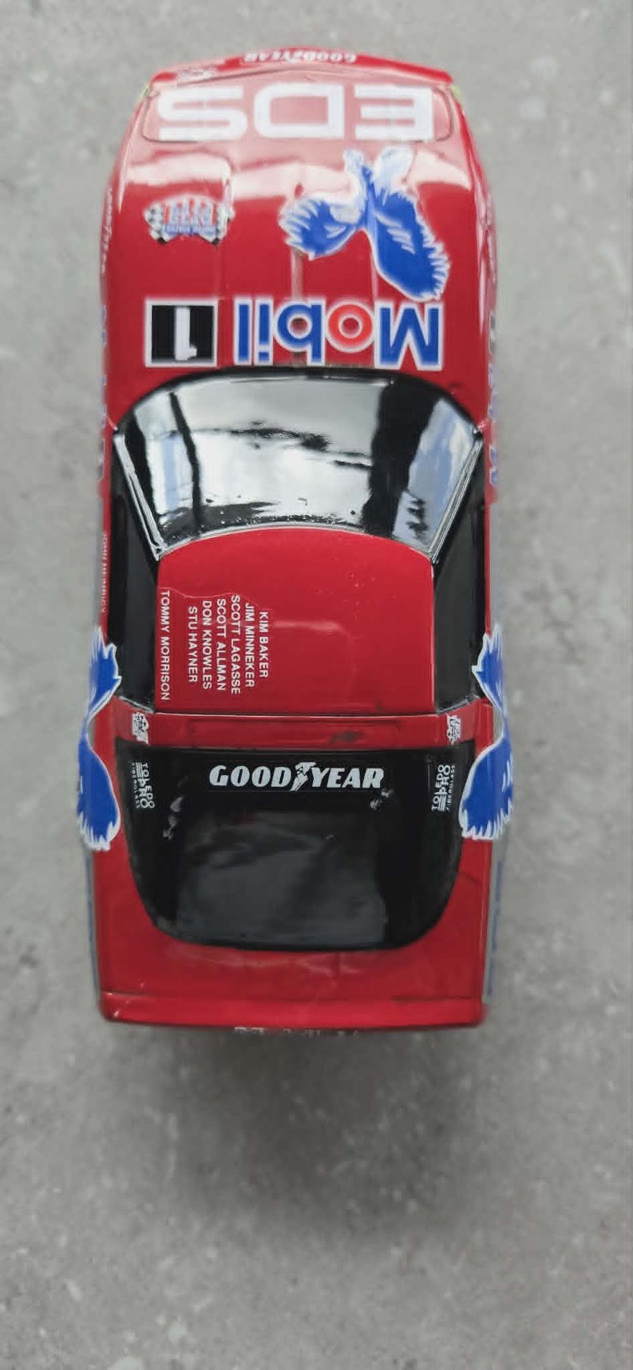 Tommy Morrison Hand-Signed Commemorative 1990 Corvette ZR-1 World Land ...
