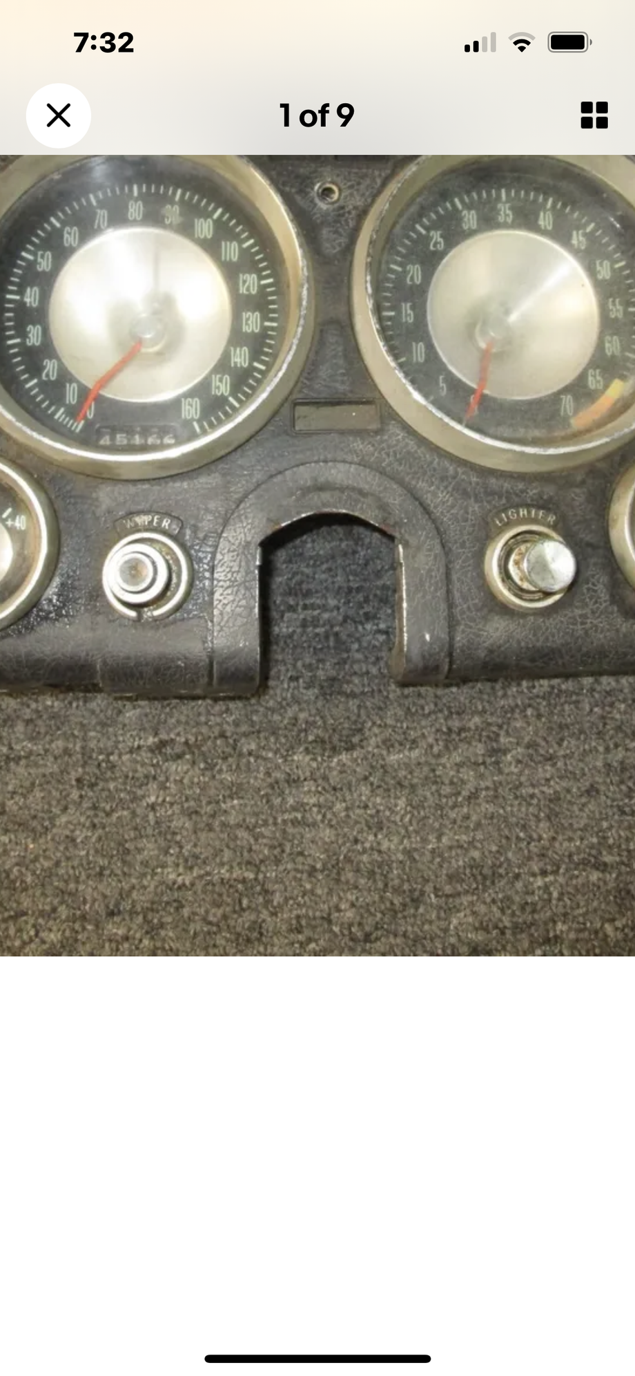 1963-1967 gauge cluster FRAME - CorvetteForum - Chevrolet Corvette ...