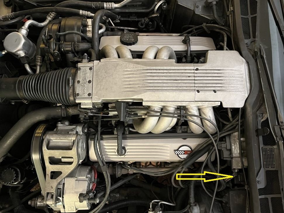 1985 firewall pic request - CorvetteForum - Chevrolet Corvette Forum ...