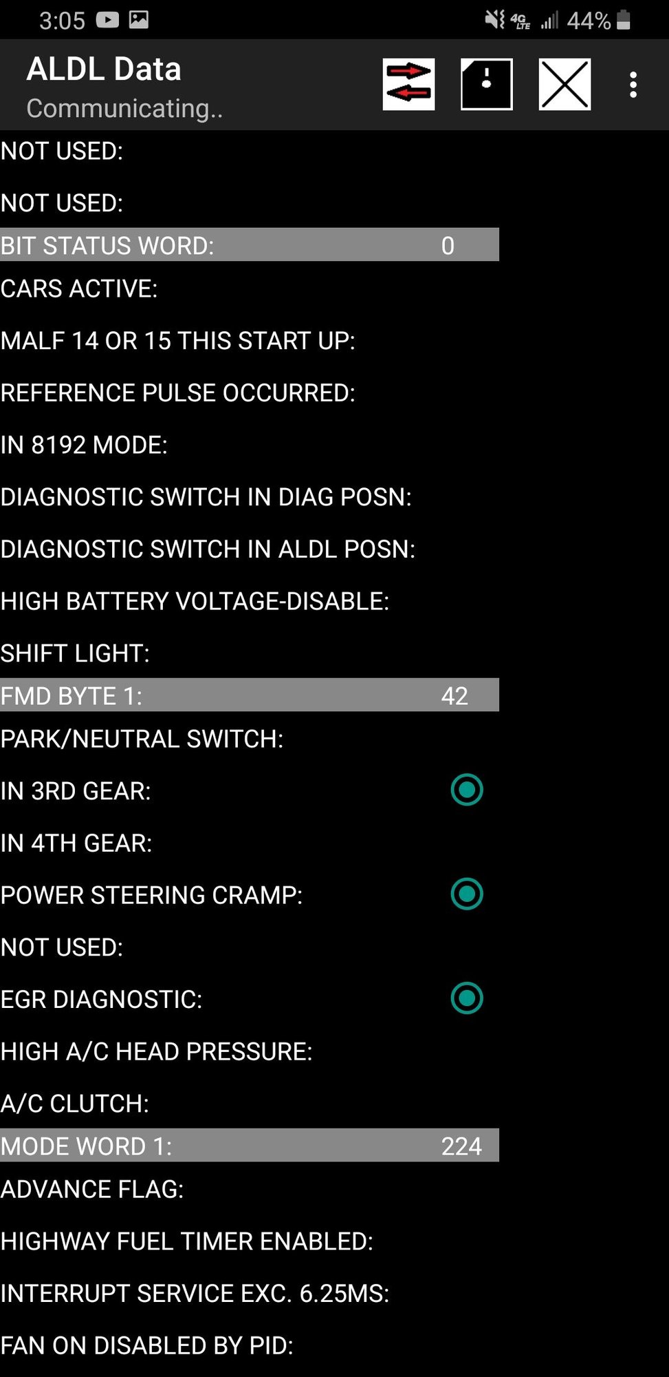 ALDL Scan Codes - CorvetteForum - Chevrolet Corvette Forum Discussion