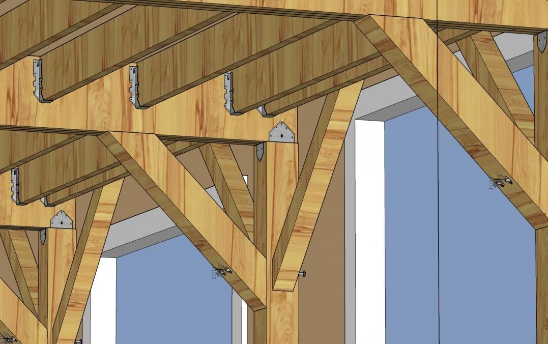 Knee bracing alternatives for freestanding Deck - DoItYourself.com ...