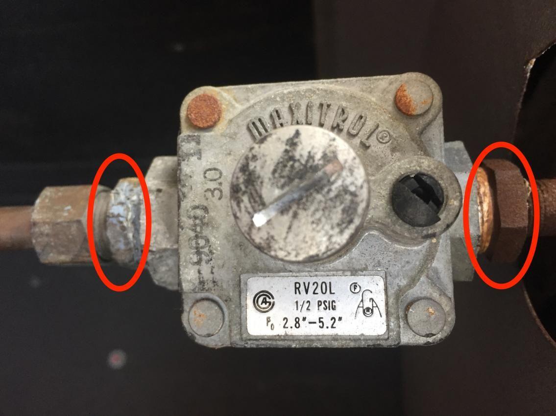 Please Help Me Identify Fittings for this Gas Regulator - DoItYourself ...