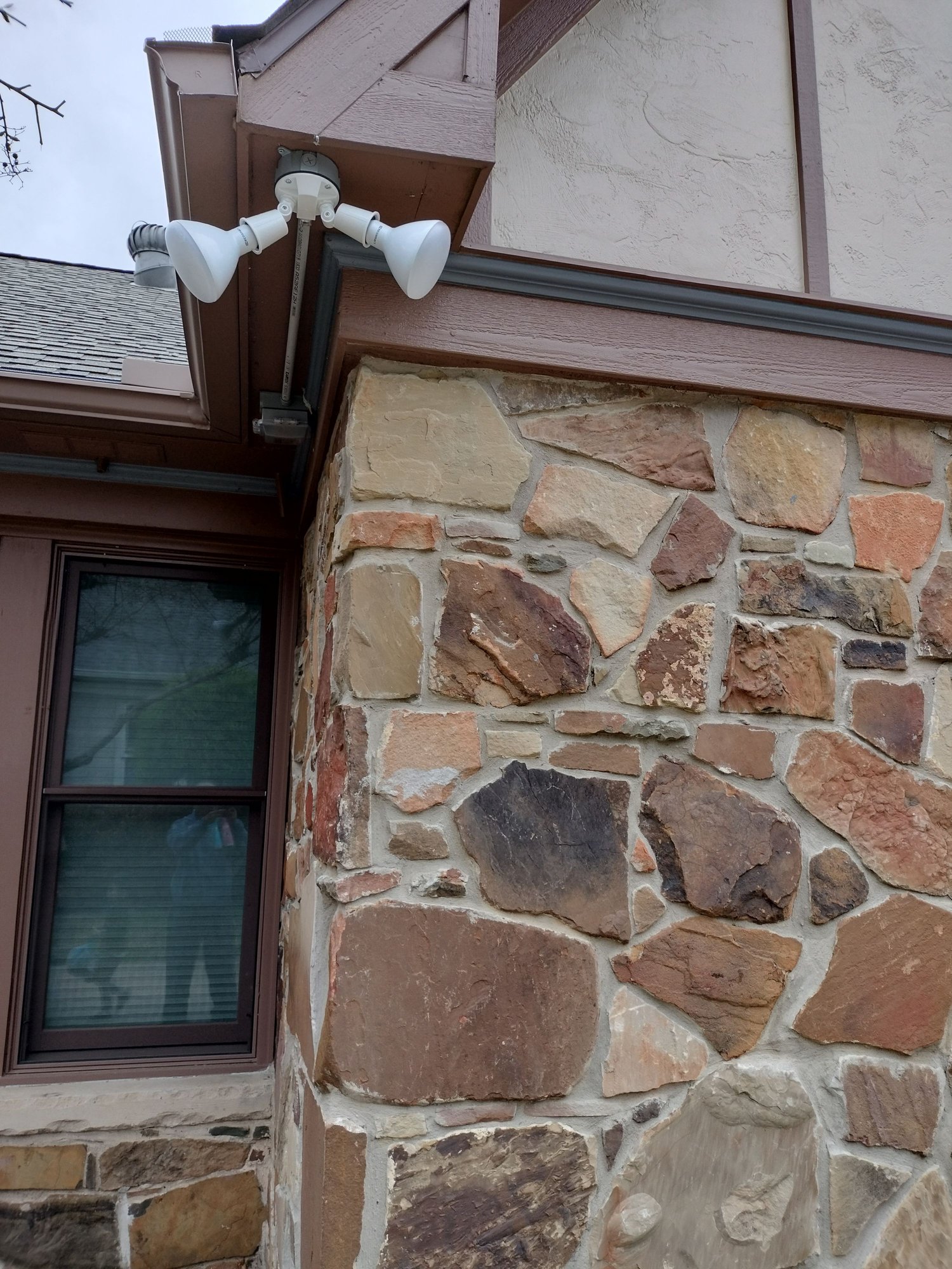 Tapping from eave mounted receptacle - DoItYourself.com Community Forums