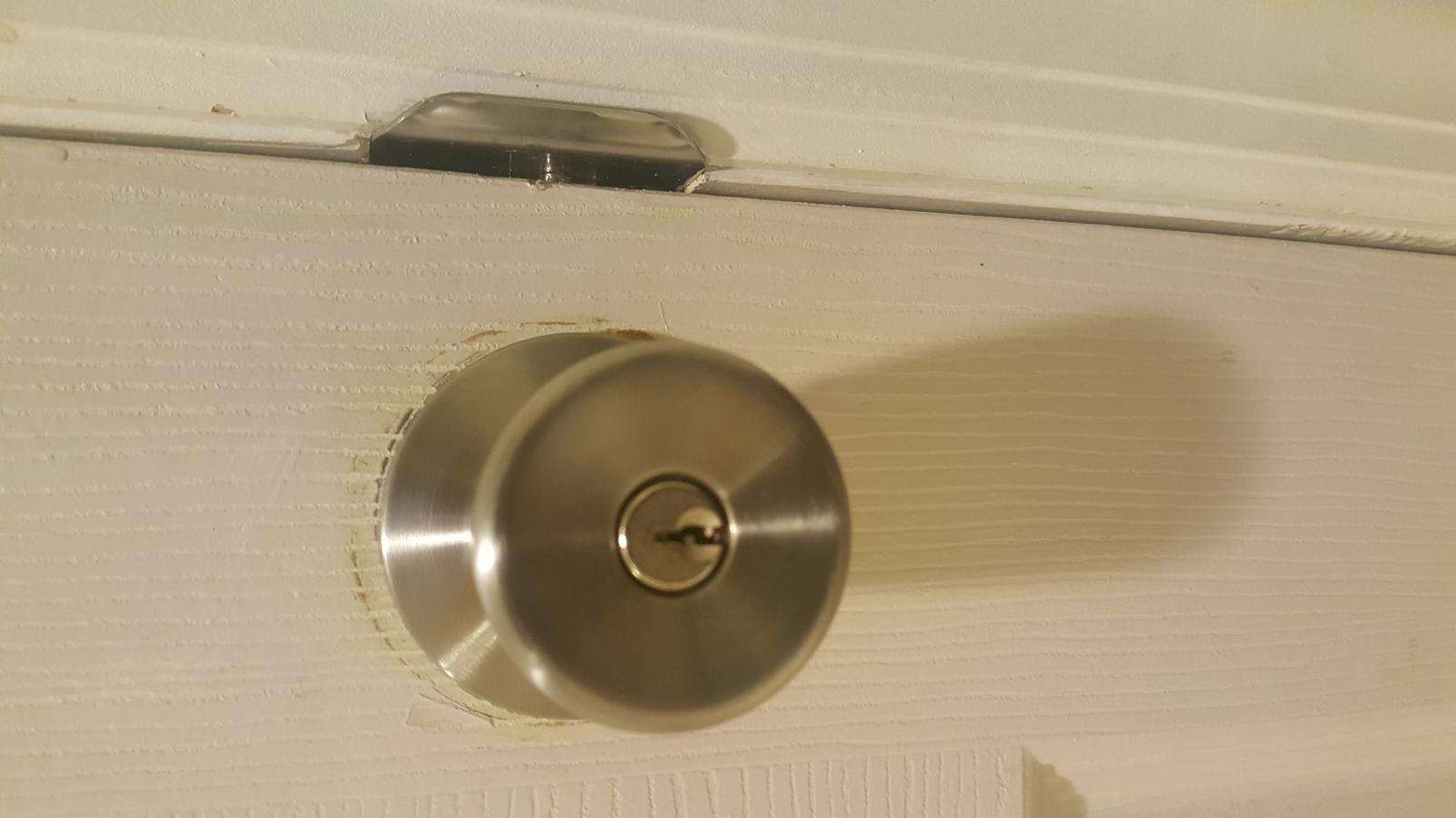 How to Open a Locked Door (slammed shut) - DoItYourself.com Community ...