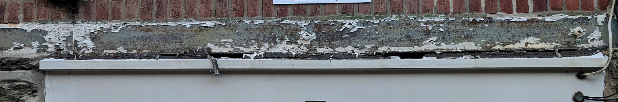 Best way to fill 3 inch gap between top of garage door frame and joist ...