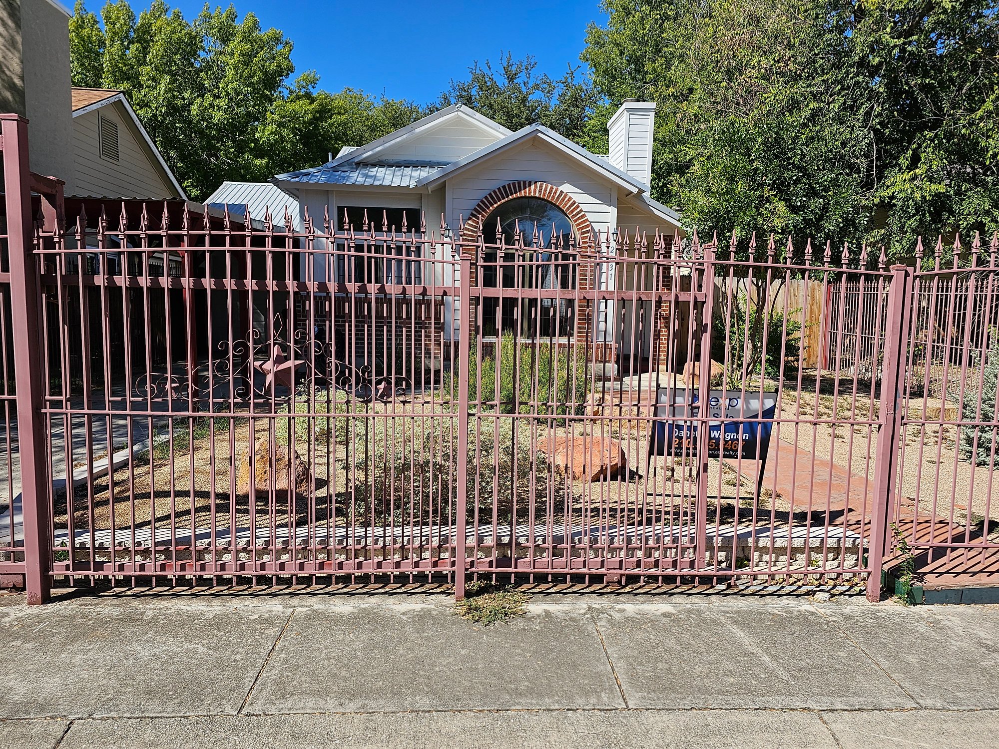 How do I attach gate opener to existing push-open gate? - DoItYourself ...