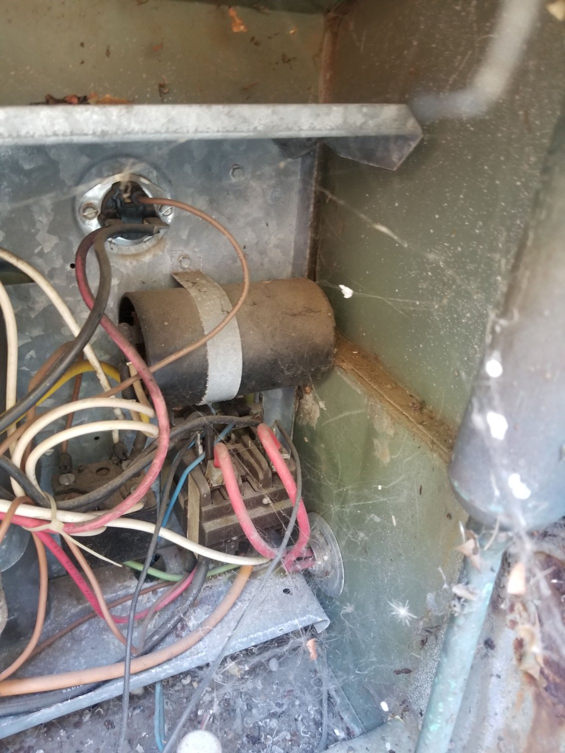 Fan Not Working - Old Magic Chef Air Condensing Unit - DoItYourself.com ...