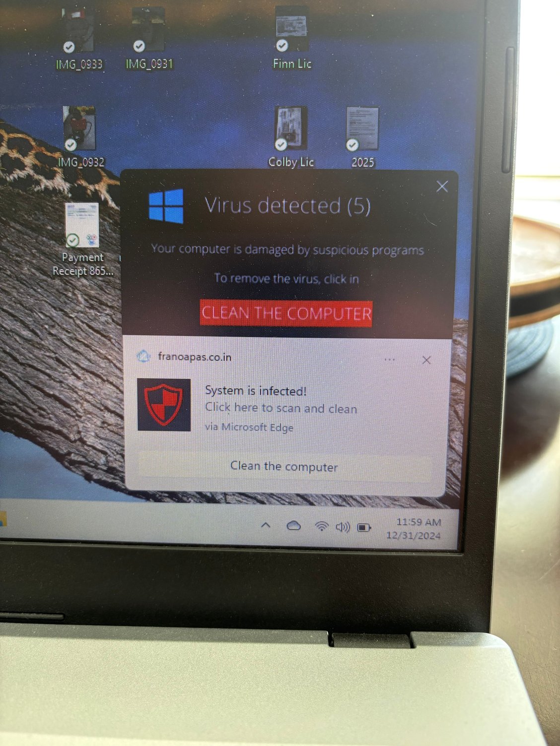 Virus detected pop up - DoItYourself.com Community Forums