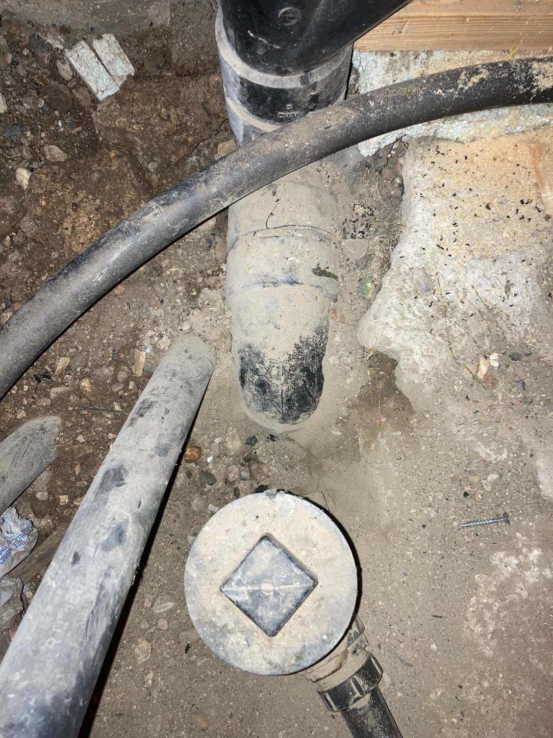 Adding basement Bathroom with outside Holding tank - DoItYourself.com ...