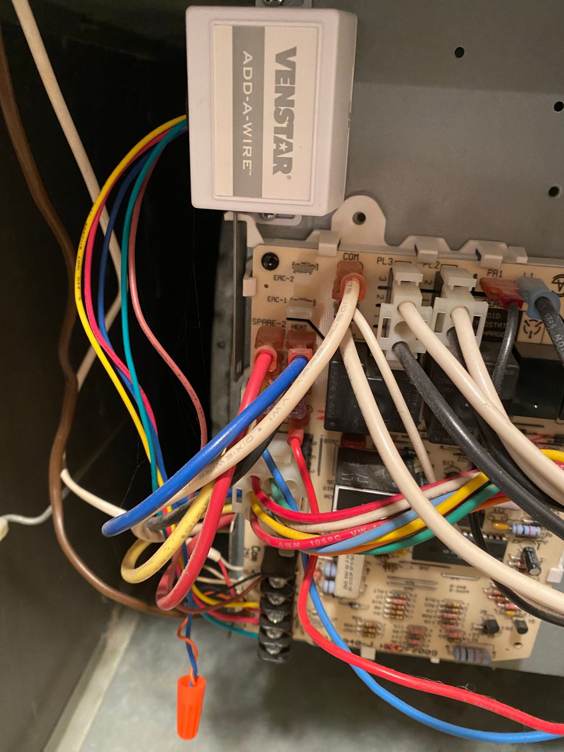 Using Second Venstar Add-A-Wire Kit to Get 6th Wire - DoItYourself.com ...