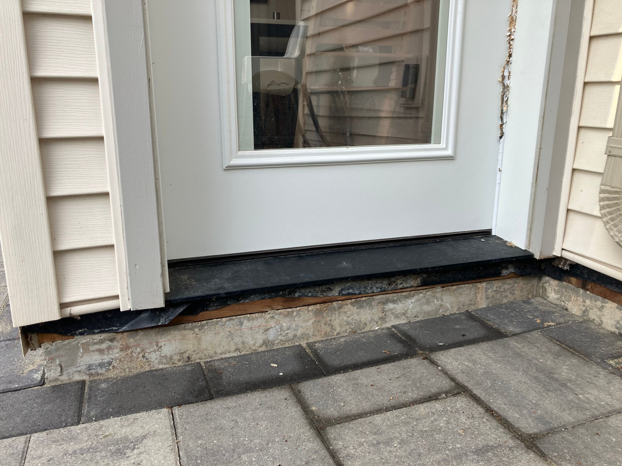 Flashing Below Patio Door? - DoItYourself.com Community Forums