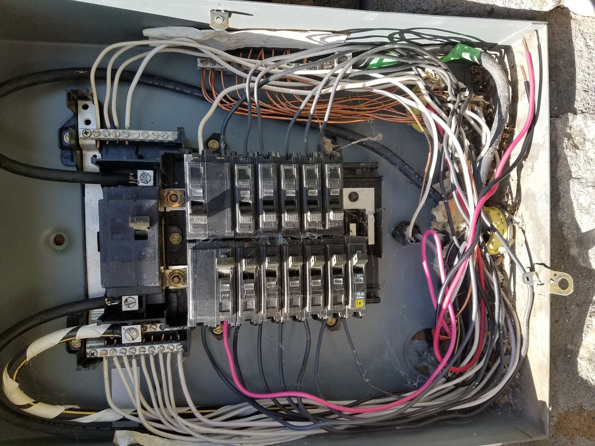 Old Square D panel - DoItYourself.com Community Forums