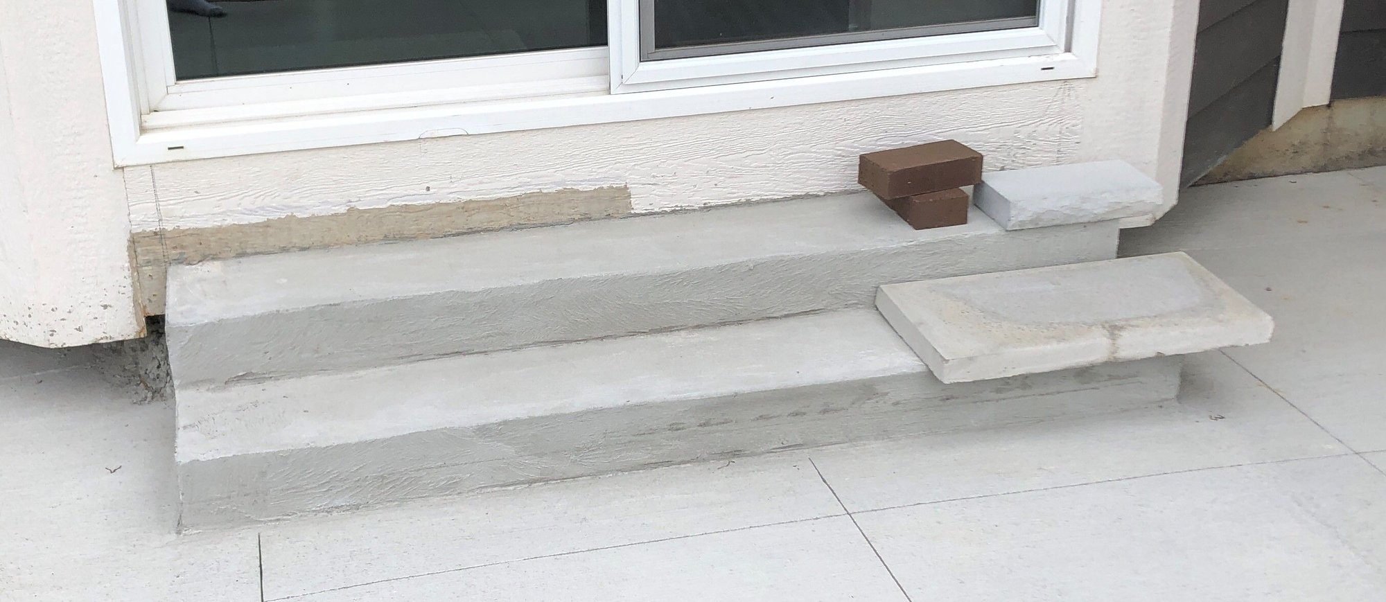Solutions for undersized concrete steps - DoItYourself.com Community Forums