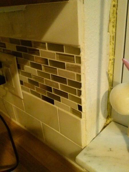 Backsplash trouble - DoItYourself.com Community Forums