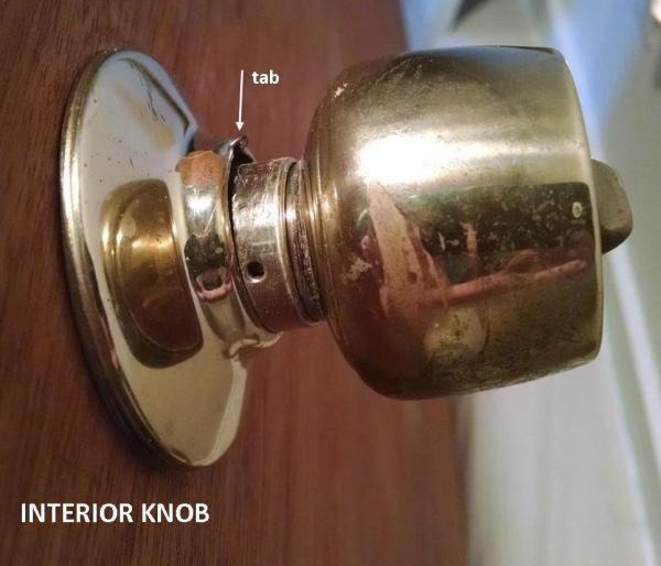 Replacing Old Door Knob