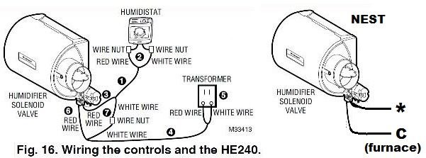 Nest and HE240 Honeywell humidifier - DoItYourself.com Community Forums