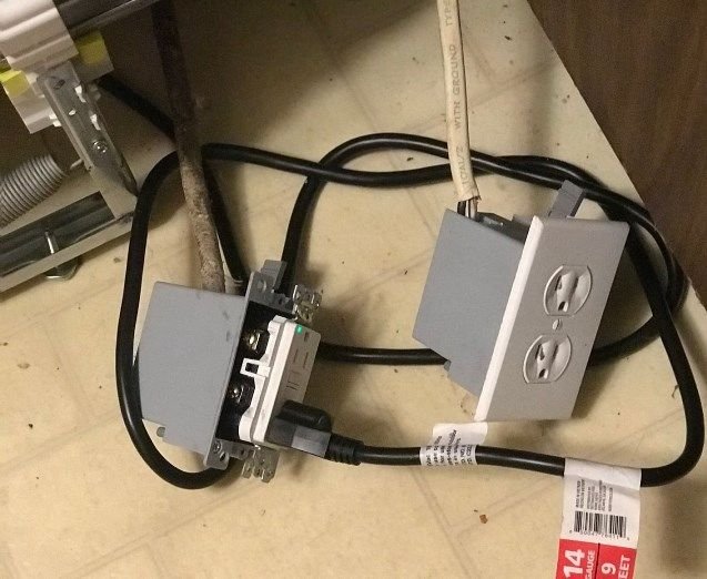 Dishwasher and garbage disposal wiring problem - DoItYourself.com Community Forums