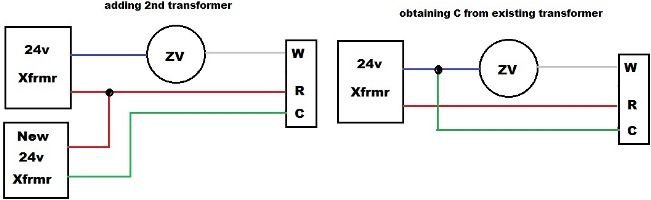 C wire question/ Wiring transformer - DoItYourself.com Community Forums