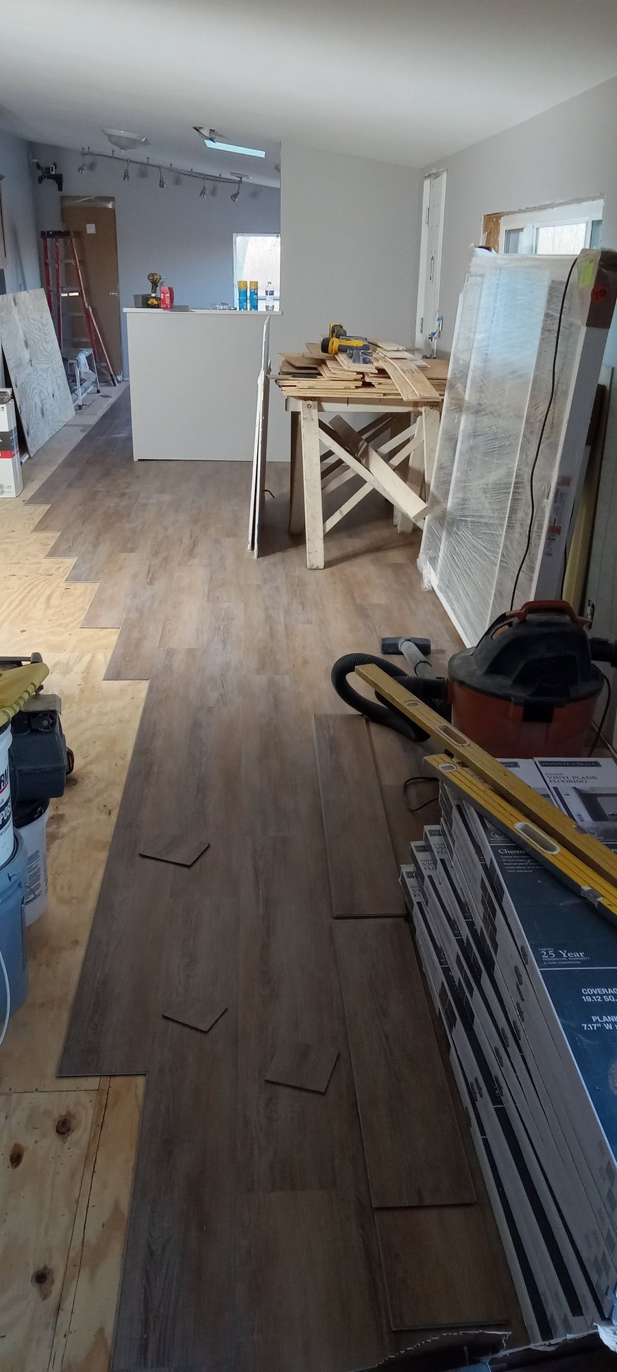 LVP from room to room- use transitions or lay the floor solid ...