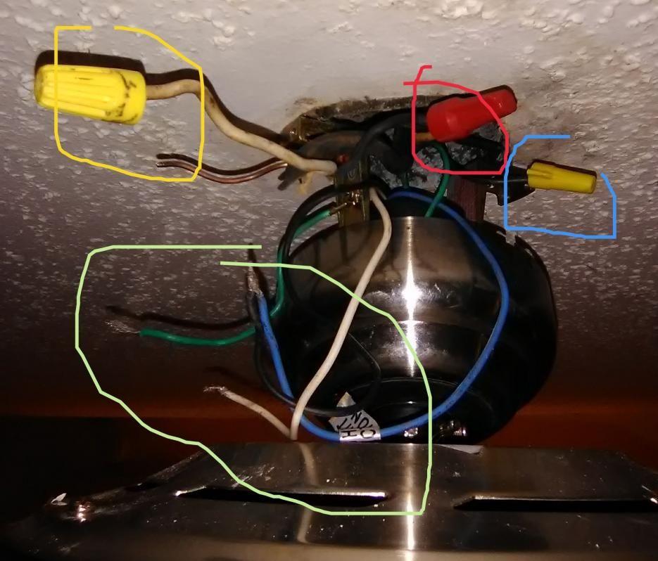 Mistakenly disconnected ceiling fan without knowledge - DoItYourself ...