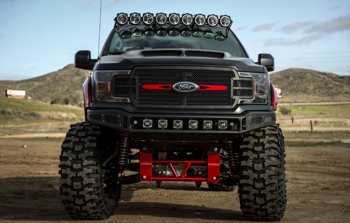 What grille and hood is on the Ford F150 Project X truck? - Ford F150 ...
