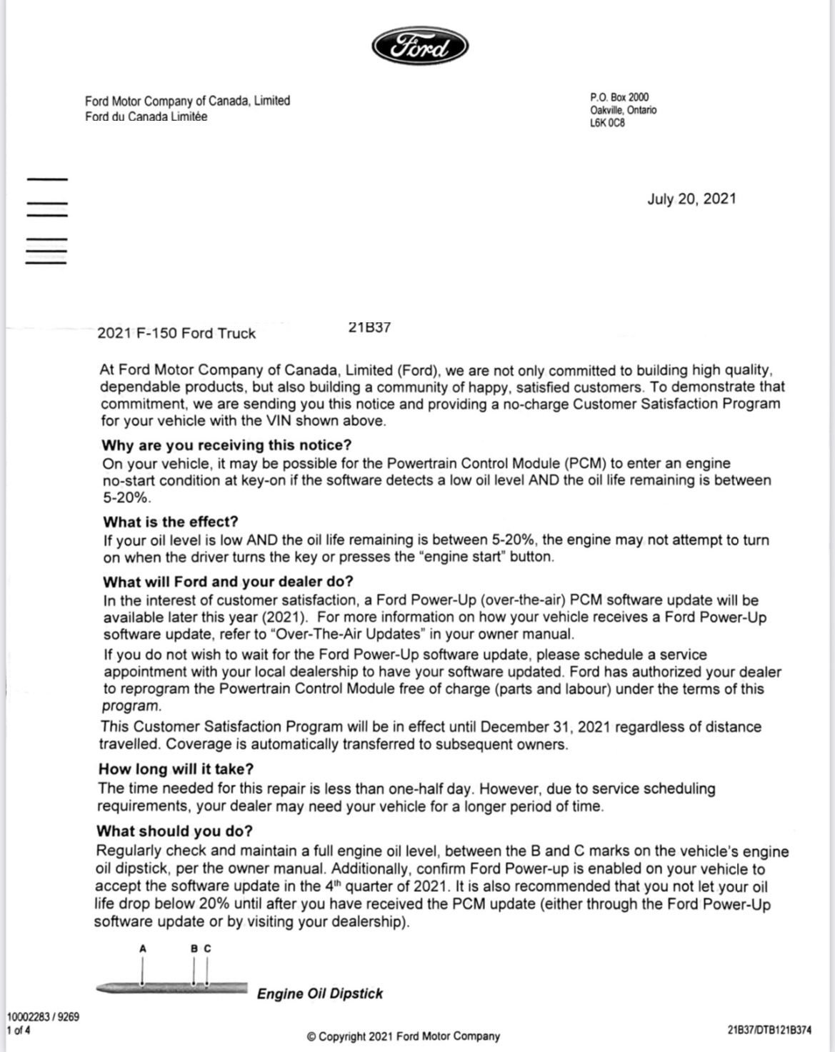 PCM OTA Update Coming - Ford F150 Forum - Community of Ford Truck Fans