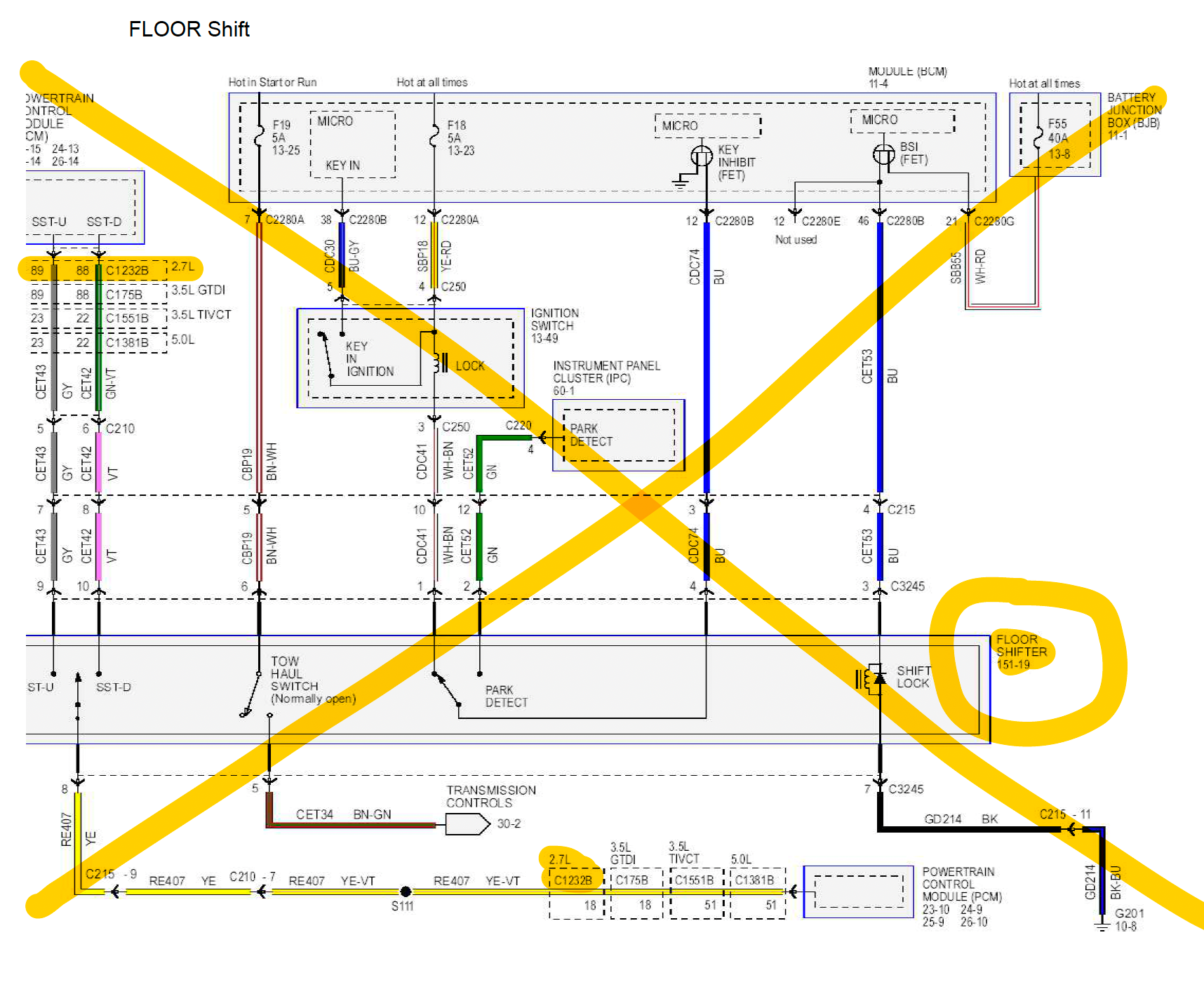 Check Engine and Wrench, P0073, P007D, P0113, P0236, P0A5C - Ford F150 ...