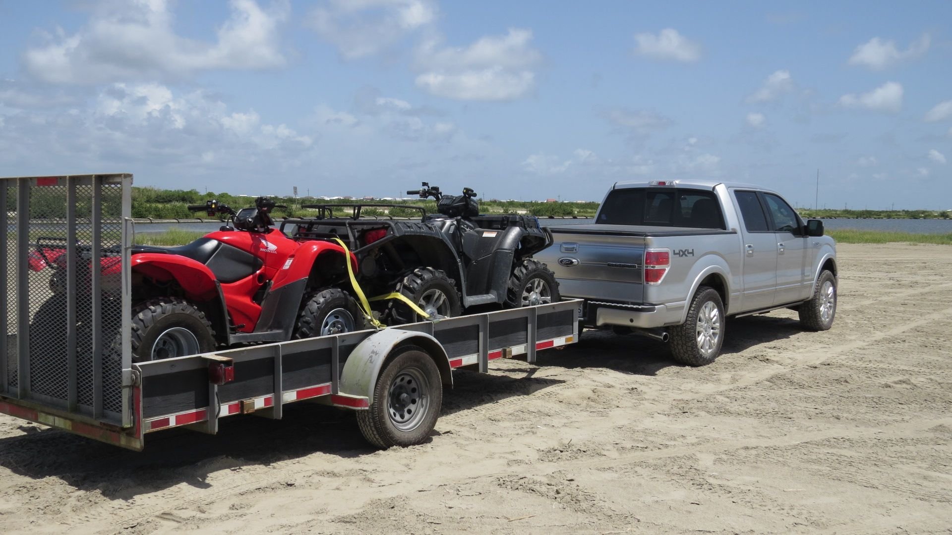 Towing 2 large ATVs - Ford F150 Forum - Community of Ford Truck Fans