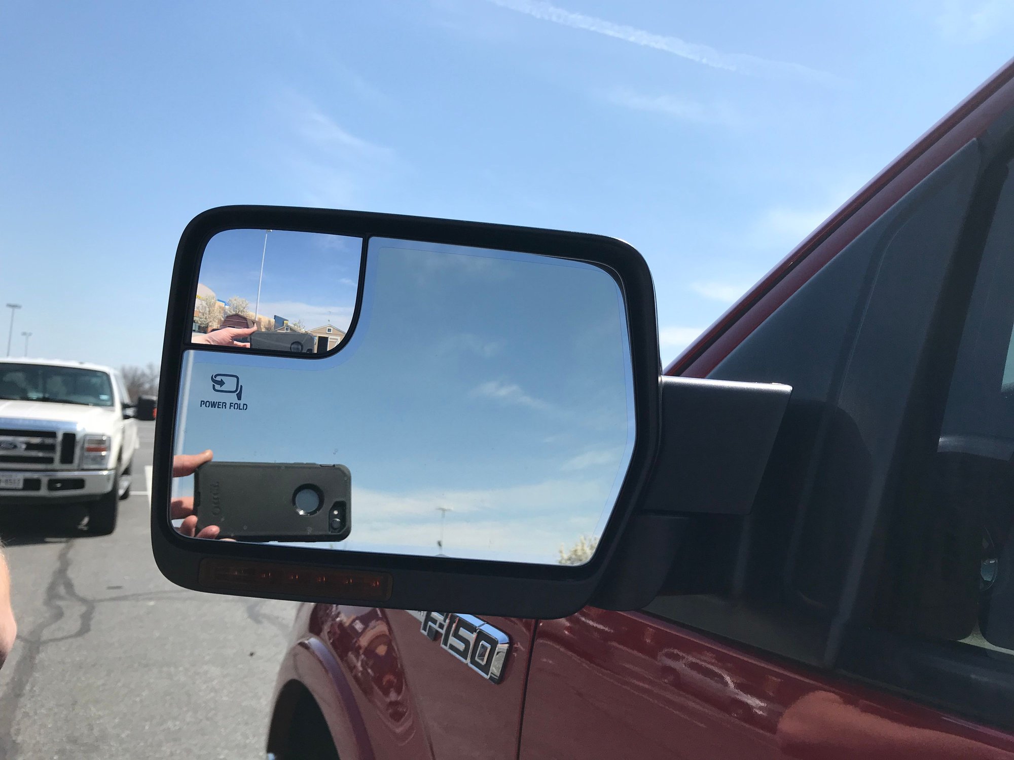 ford f150 passenger side mirror with built in convex mirror like ...