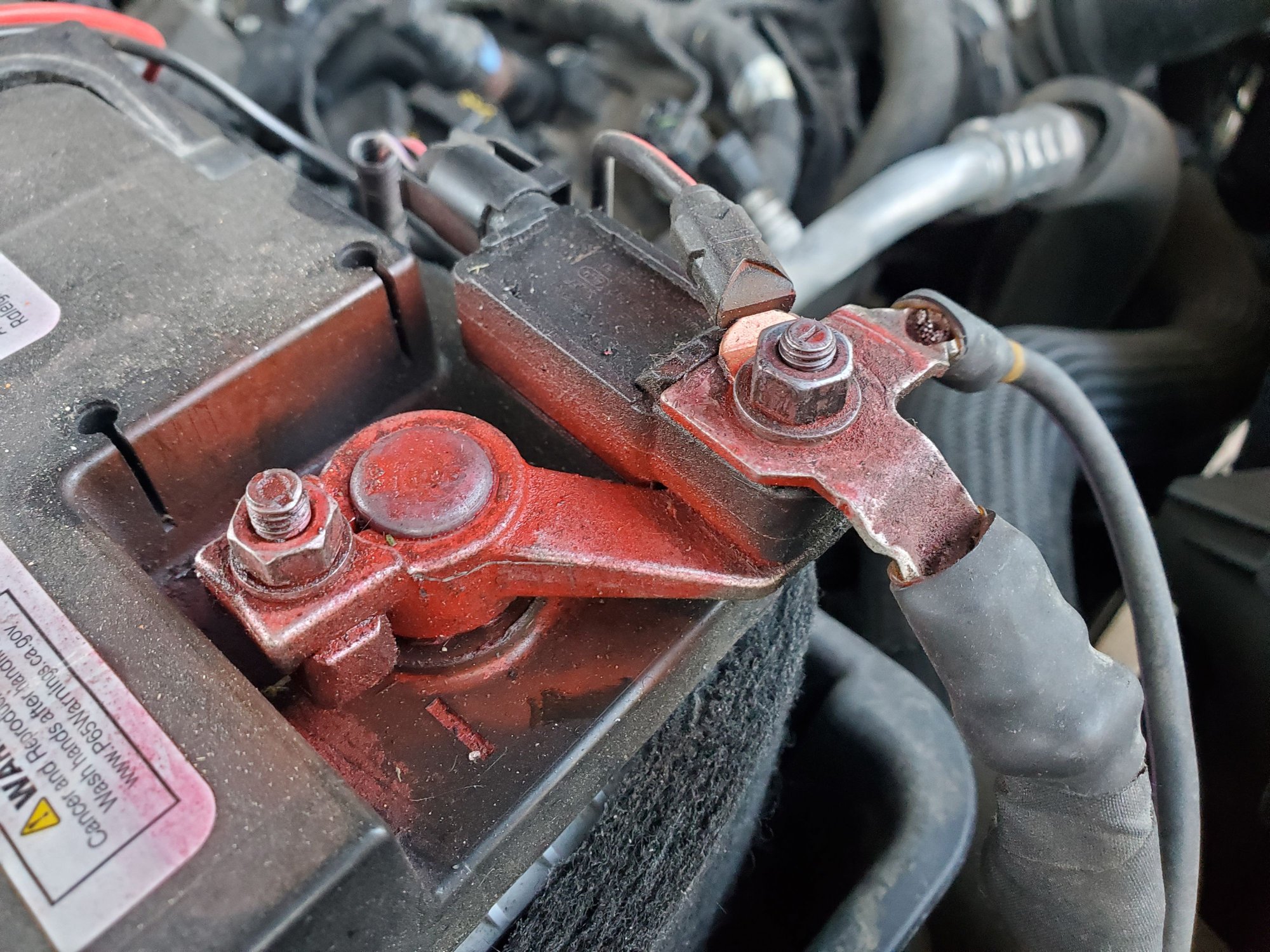 Plastic piece on battery terminals? - Ford F150 Forum - Community of ...