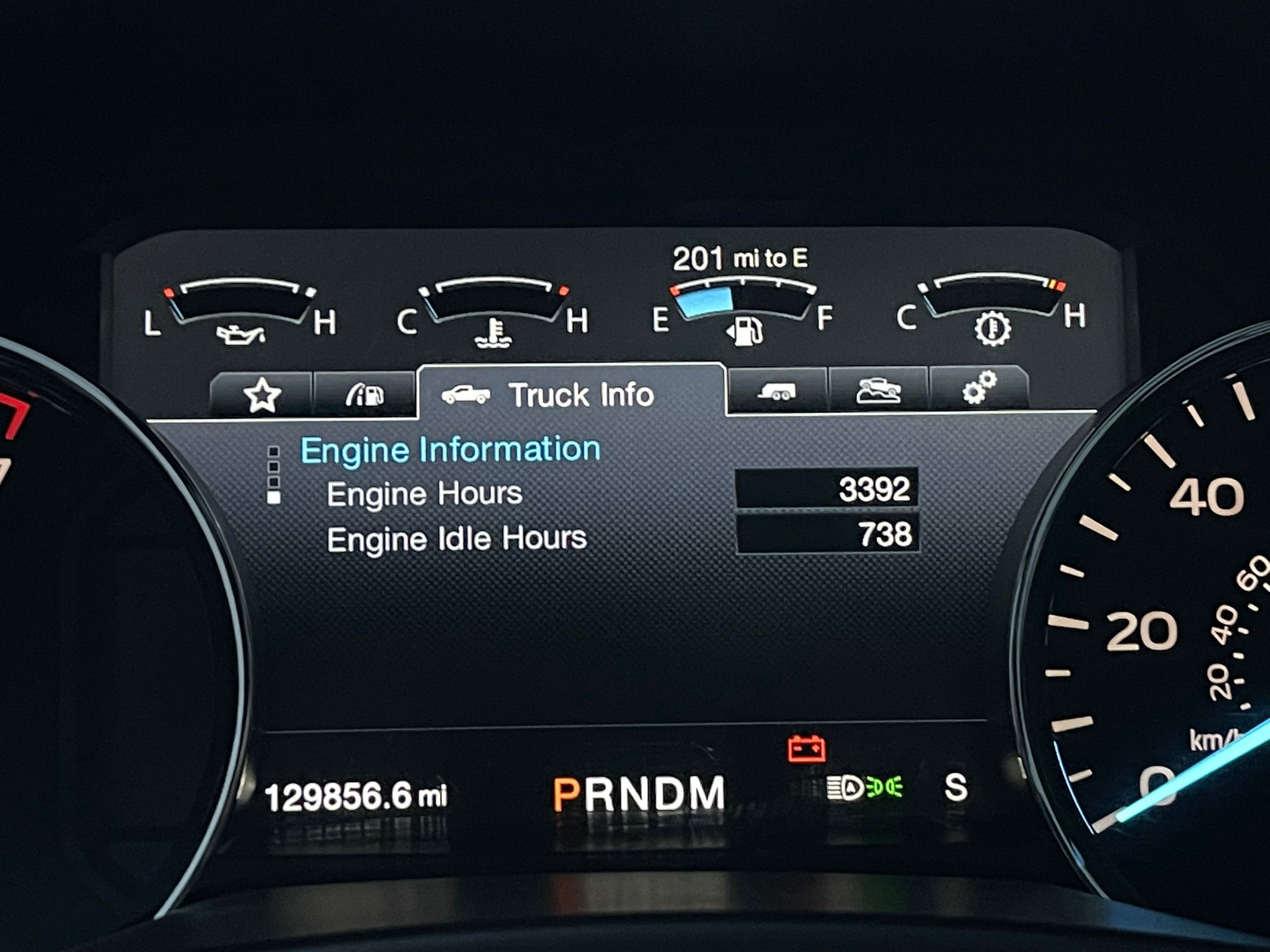 North Central Used 8inch gauge cluster from 2018 Lariat READ - Ford ...