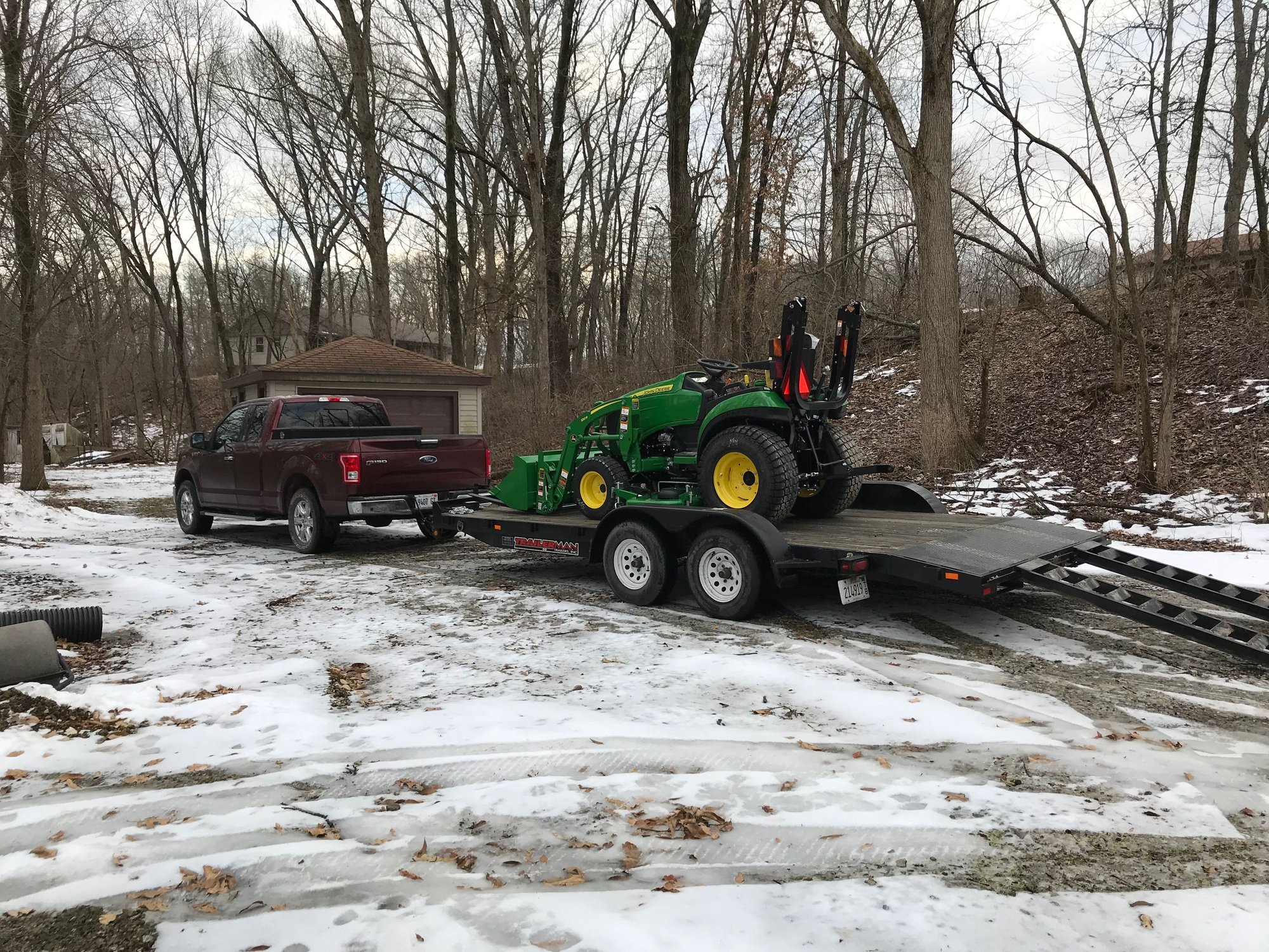 Equipment trailer/tractor towing anyone? - Ford F150 Forum - Community ...