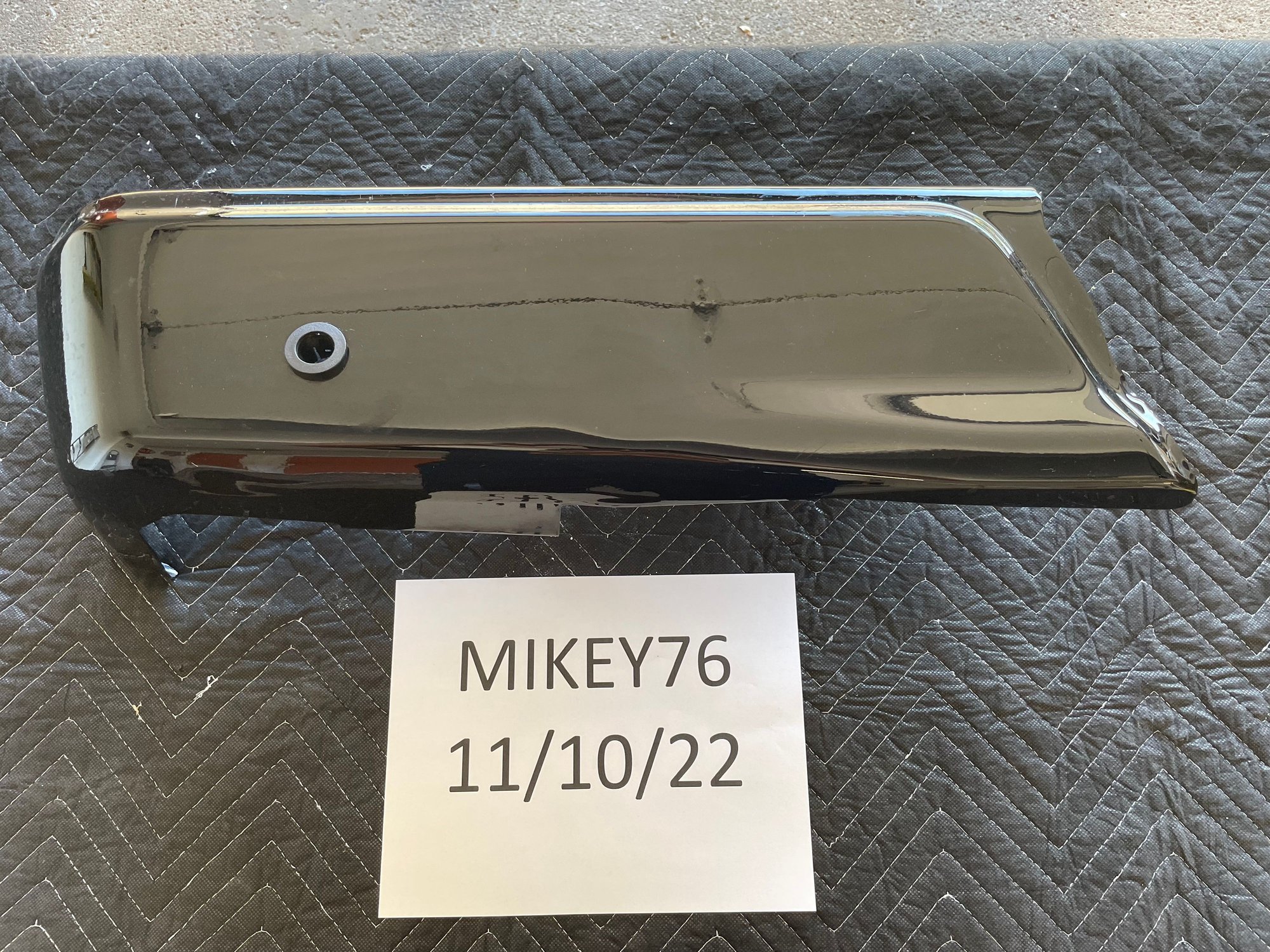 Northeast 2018 Factory Drivers side rear bumper panel Shadow Black ...