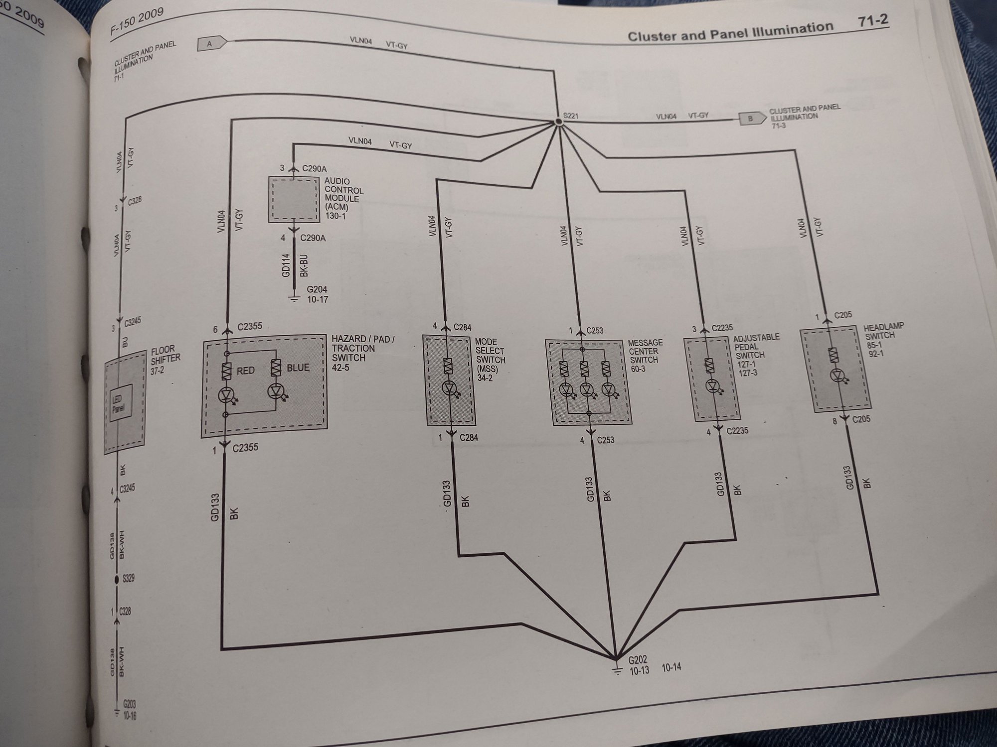 2009 instument panel lighting - Ford F150 Forum - Community of Ford ...