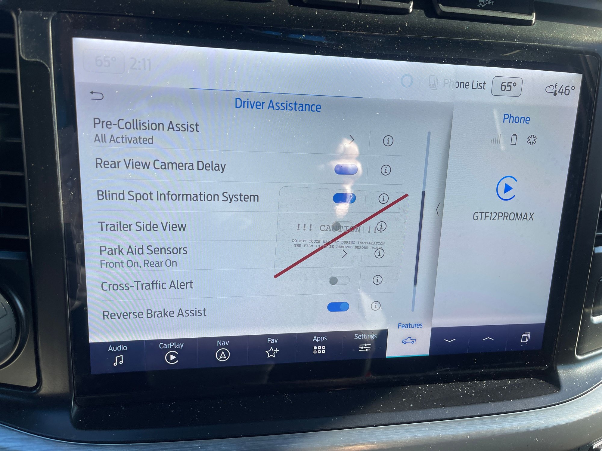 2023 F150 Lariat Enable side camera view when turn signal on - Page 2 ...